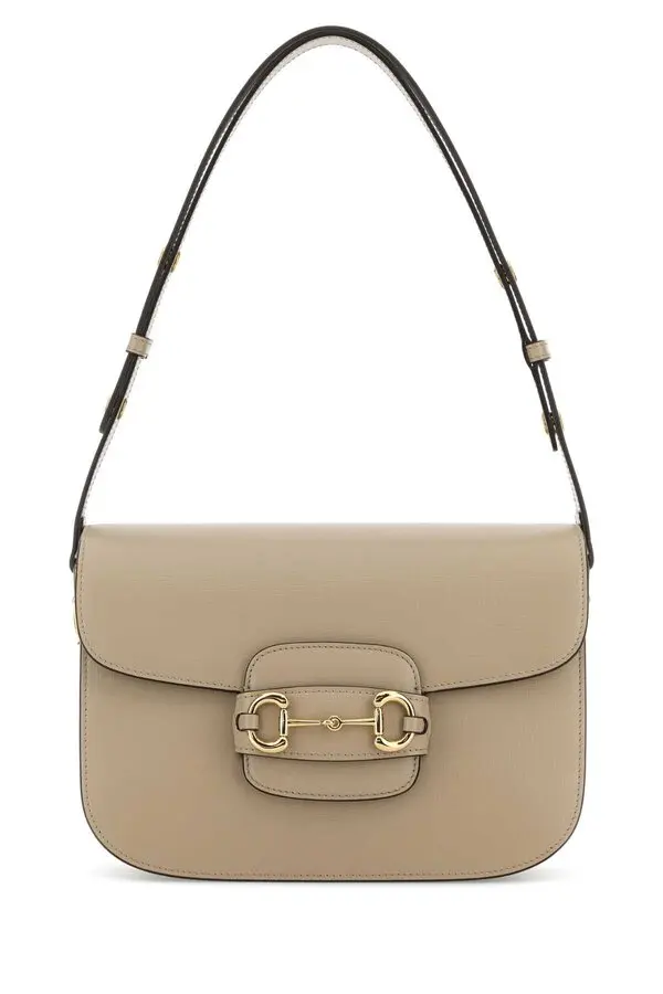Gucci Leather Horsebit 1955 Shoulder Bag - Brown