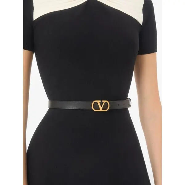Valentino Garavani Logo Buckle Belt