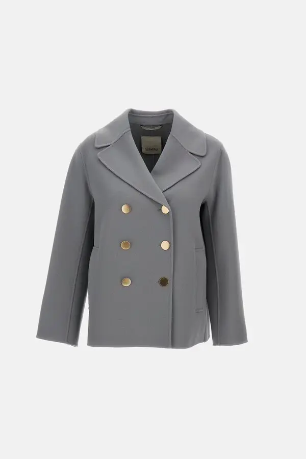 Max Mara Margot Double-breasted Coat - Multicolor