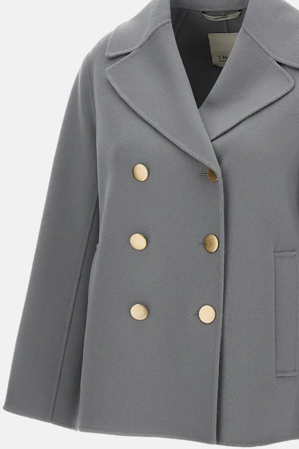 Max Mara Margot Double-breasted Coat - Multicolor