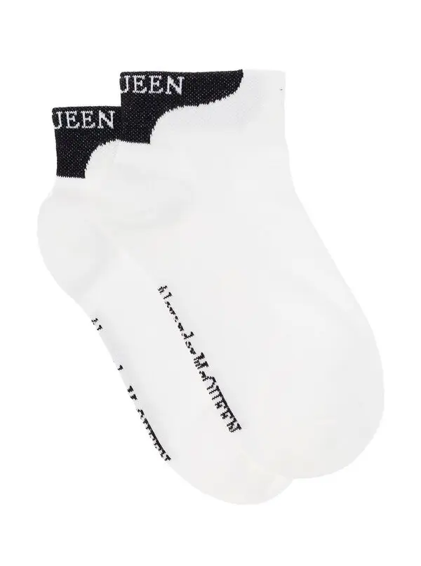 Alexander McQueen Logo Crew Socks - Multicolor