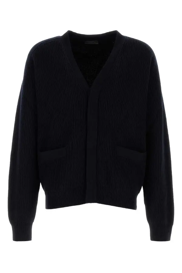 Prada Cashmere Cardigan - Blue