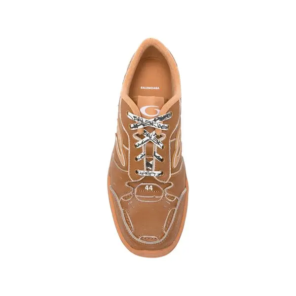 Balenciaga Low-top Trainers With Logo Detail