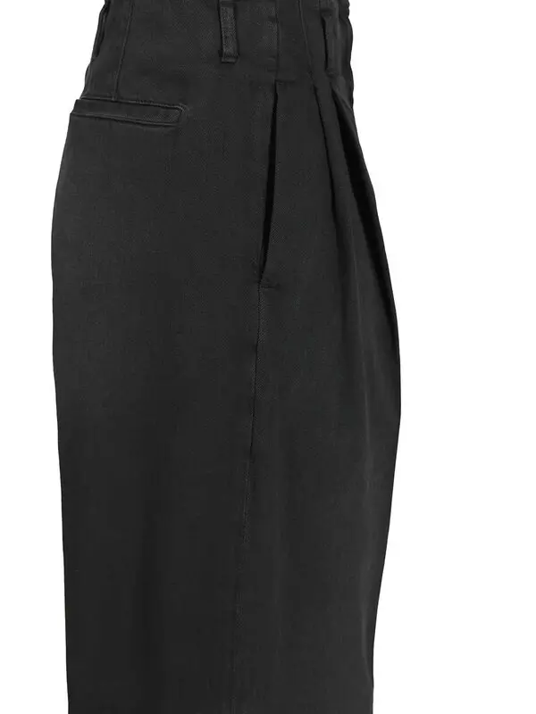GOLDEN GOOSE Wide-leg Denim Trousers - Black