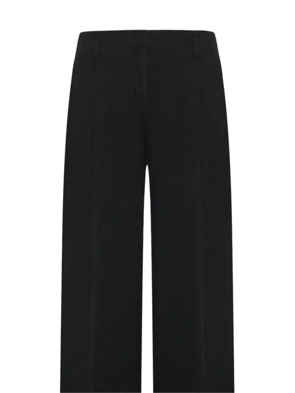 GOLDEN GOOSE Wide-leg Denim Trousers - Black