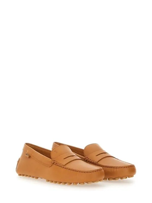 TOD'S Gommino Leather Loafers - Multicolor