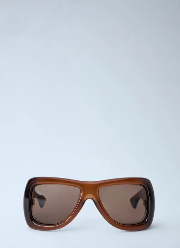 Saint Laurent Oversized Injected Frame Sunglasses