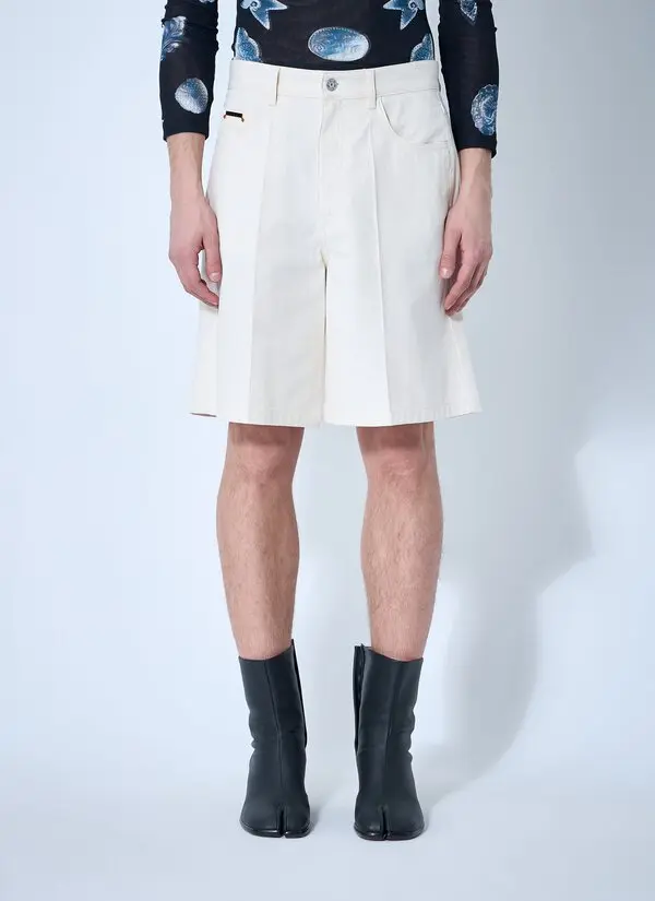 Marni Cotton Bermuda Shorts