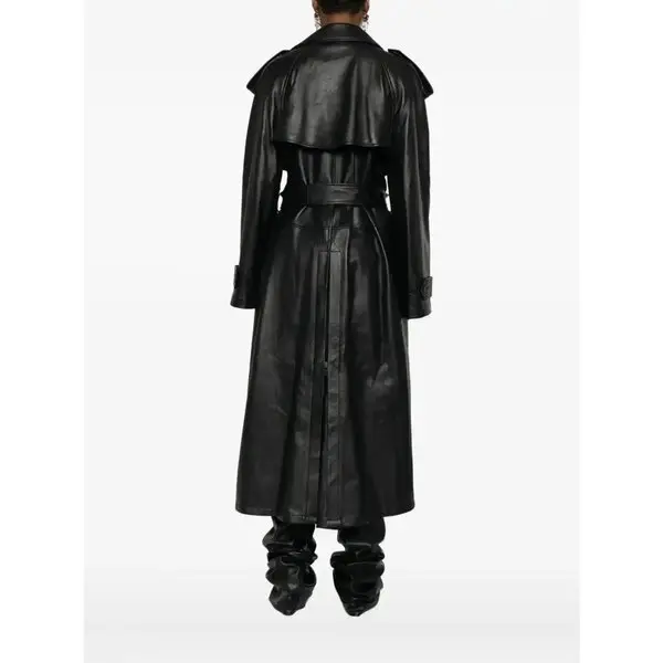 Balenciaga Lambskin Trench Coat