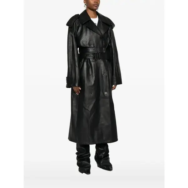 Balenciaga Lambskin Trench Coat