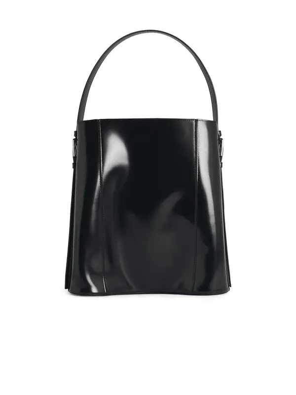 Coperni Economic Tote" Leather Bag - Black