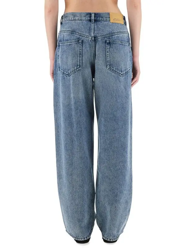 Isabel Marant Étoile Jenny Wide Leg Jeans - Blue