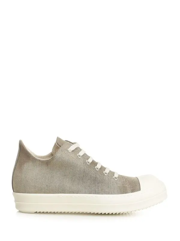 Rick Owens Low-top Lace-up Sneakers - Brown