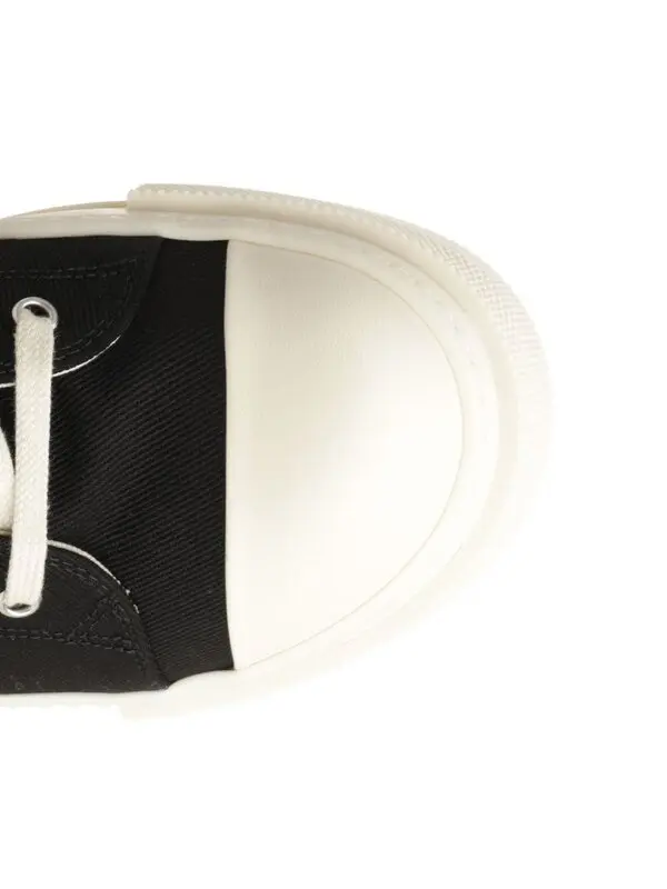 Rick Owens Low Top Cotton Sneakers