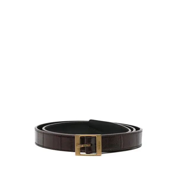 Saint Laurent Belt - Brown