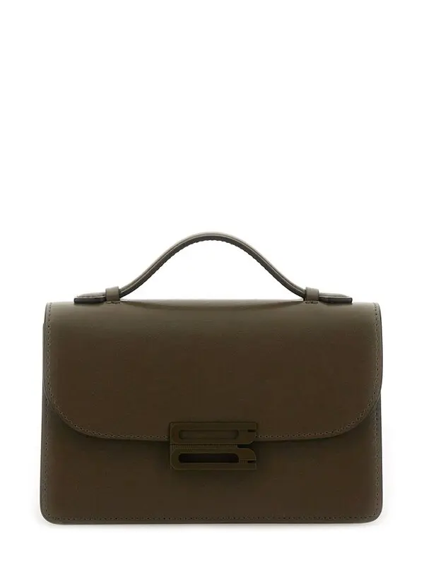Victoria Beckham Mini Dorian Bag - Brown