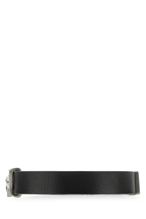Saint Laurent Opyum Leather Bracelet