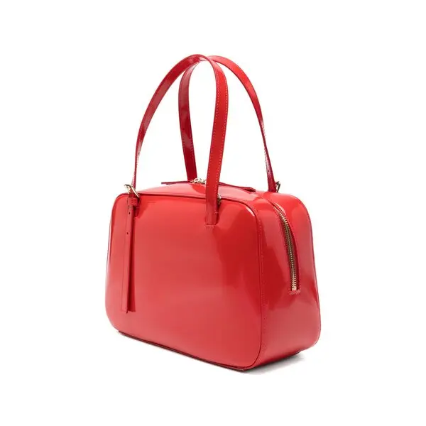 A.p.c. Patent Leather Tote Bag