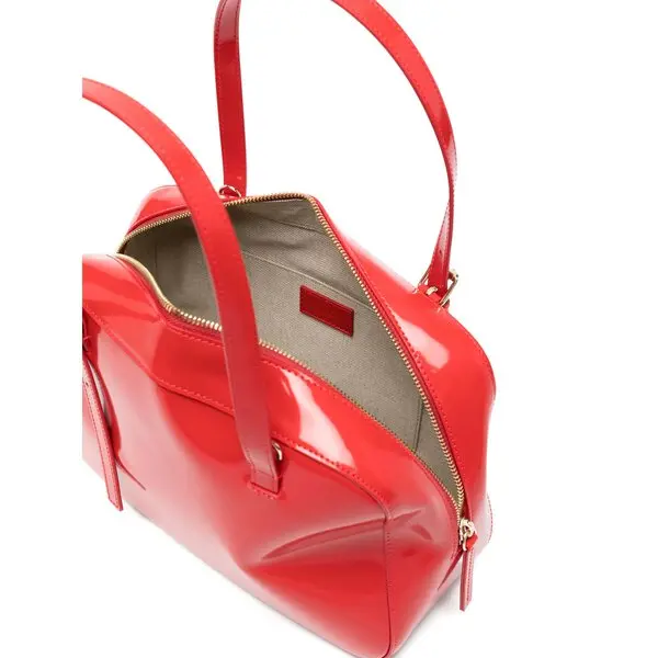 A.p.c. Patent Leather Tote Bag