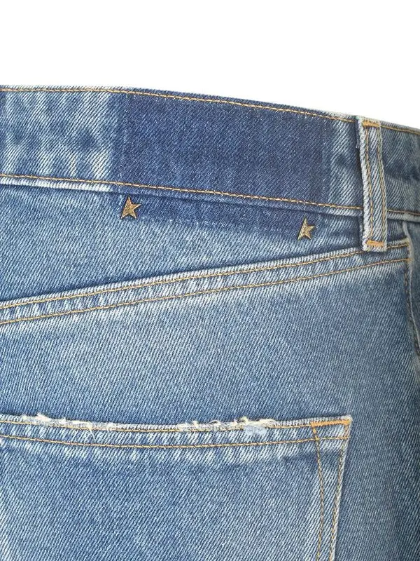GOLDEN GOOSE Golden Happy" Stone Washed Slim Fit Jeans