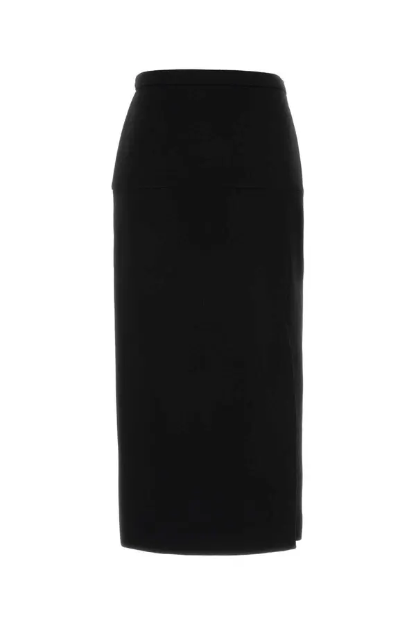 Valentino Garavani Virgin Wool And Silk Skirt