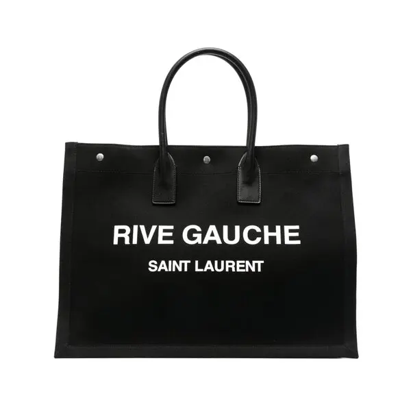 Saint Laurent Rive Gauche Tote Bag - Black