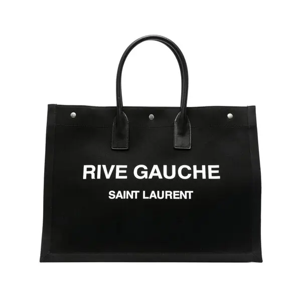 Saint Laurent Rive Gauche Tote Bag - Black
