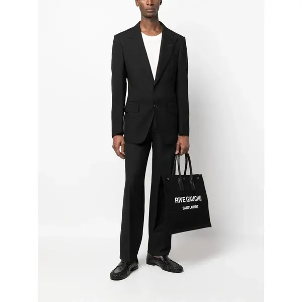 Saint Laurent Rive Gauche Tote Bag - Black