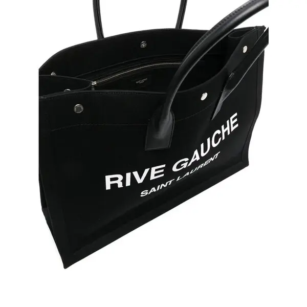 Saint Laurent Rive Gauche Tote Bag - Black