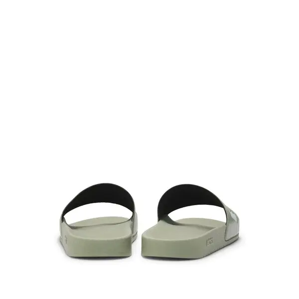 BOSS Logo Print Slip-on Slides
