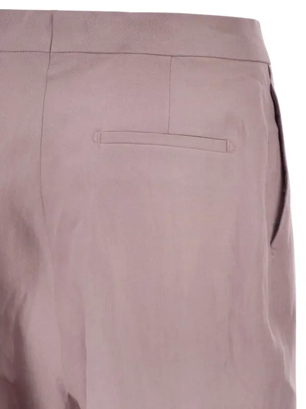 Tagliatore Tailored Linen Trousers