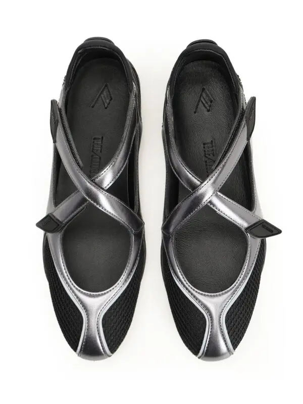 Attico Floor 01 Flat Ballerina - Black