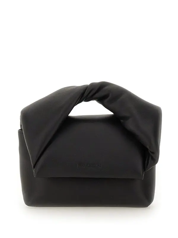 JW Anderson Twisted Top Handle Bag - Black