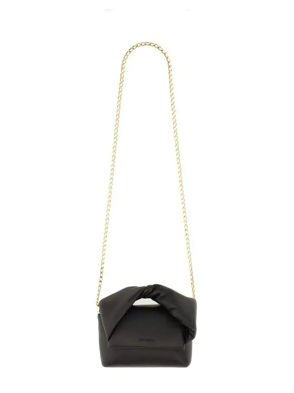 JW Anderson Twisted Top Handle Bag - Black