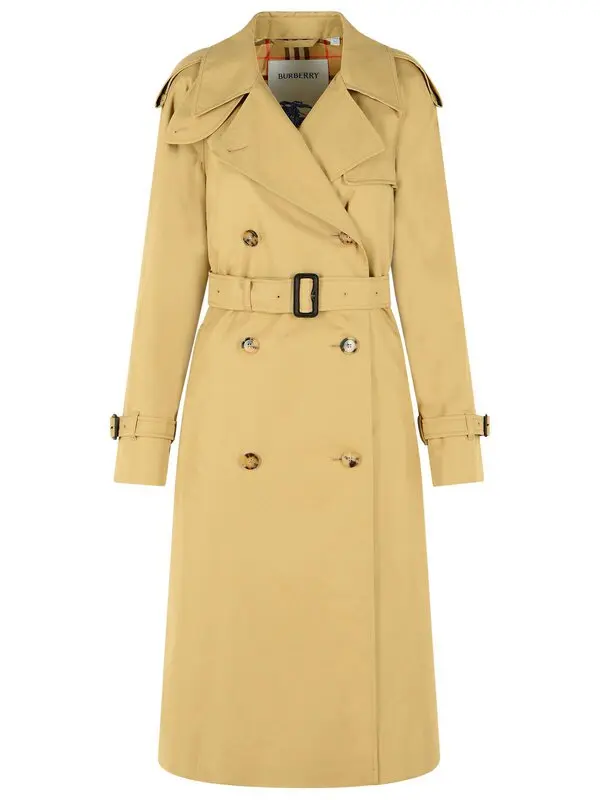 Burberry Castleford Trench Coat - Cream