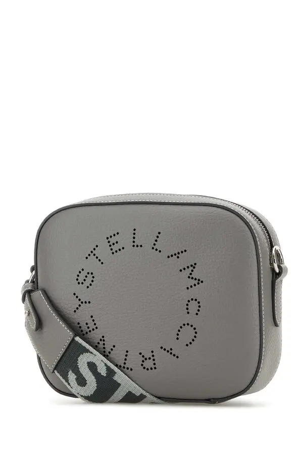 Stella McCartney Alter Mat Small Logo Crossbody Bag - Gray