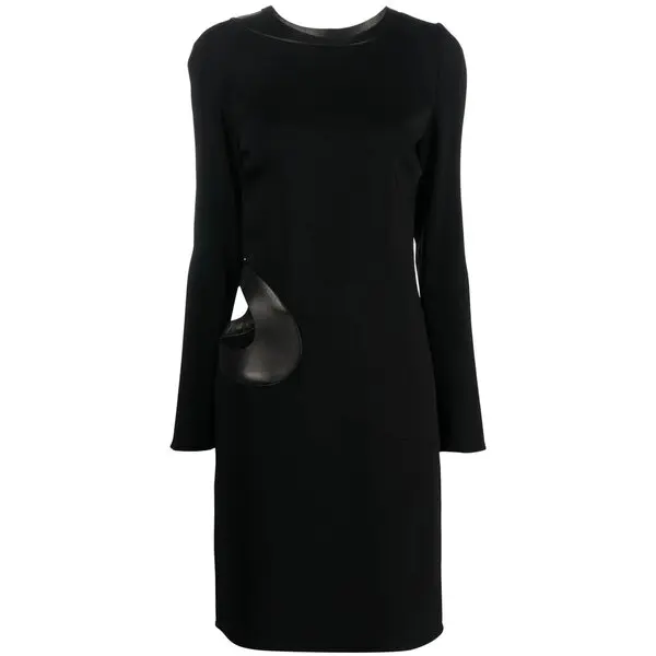 TOM FORD Stretch-design Cut-out Detail Dress - Black