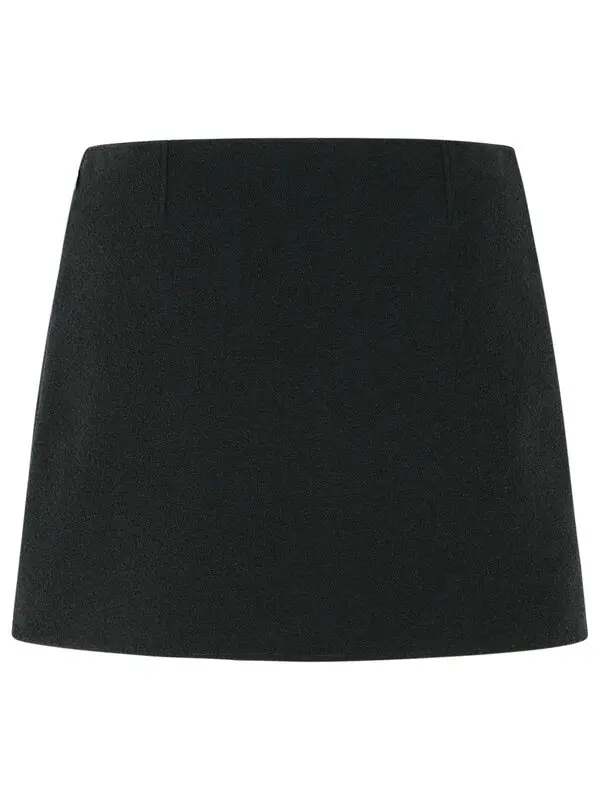 COURREGES Cotton Blend Miniskirt