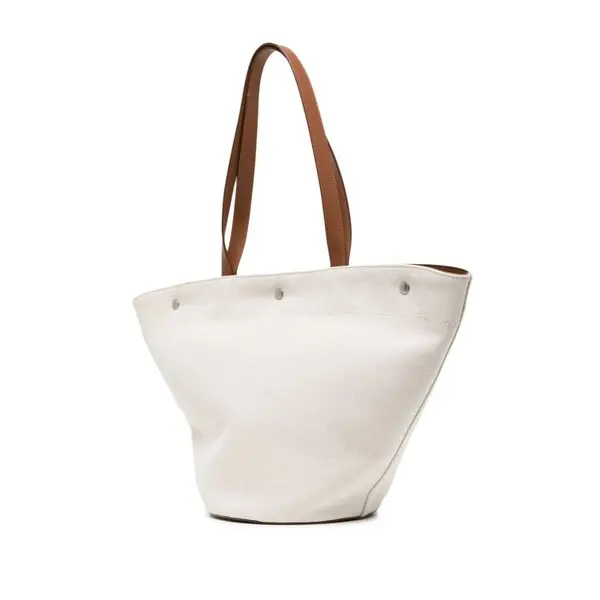 Saint Laurent Rive Gauche Tote Bag - Cream