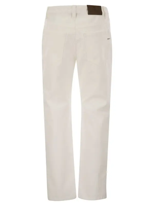 Brunello Cucinelli Cotton 5-pocket Trousers