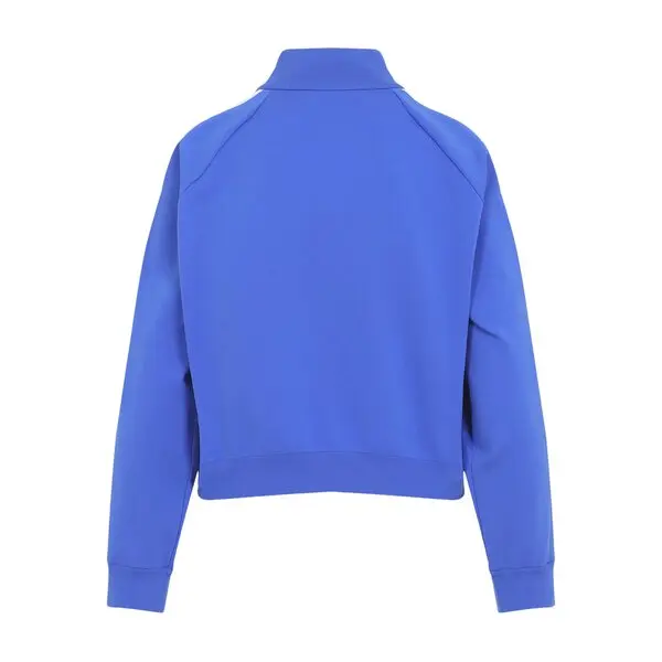Miu Miu Cropped Track Jacket With High Neck And Zip Fastening