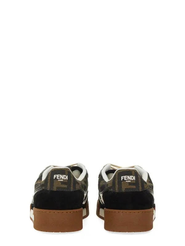Fendi Low Top Sneakers - Black
