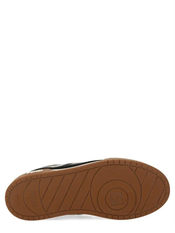 Fendi Low Top Sneakers - Black