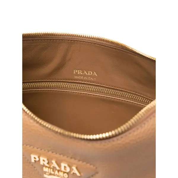 Prada Calf Leather Shoulder Bag