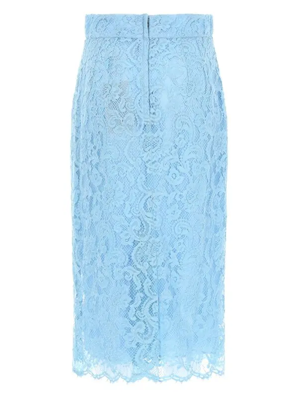 Dolce & Gabbana Lace Pencil Skirt - Multicolor