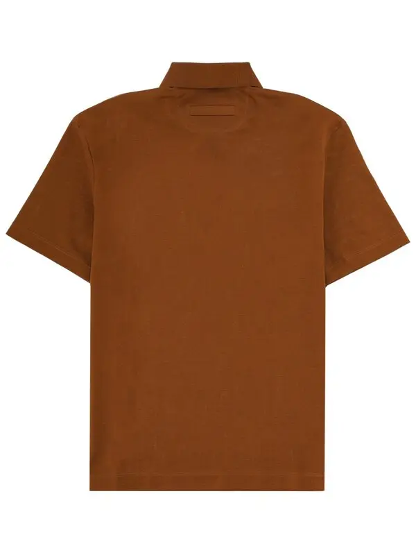 Zegna Polo Regular Fit - Brown