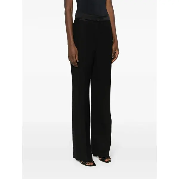 Casablanca Silk And Viscose Blend Trousers