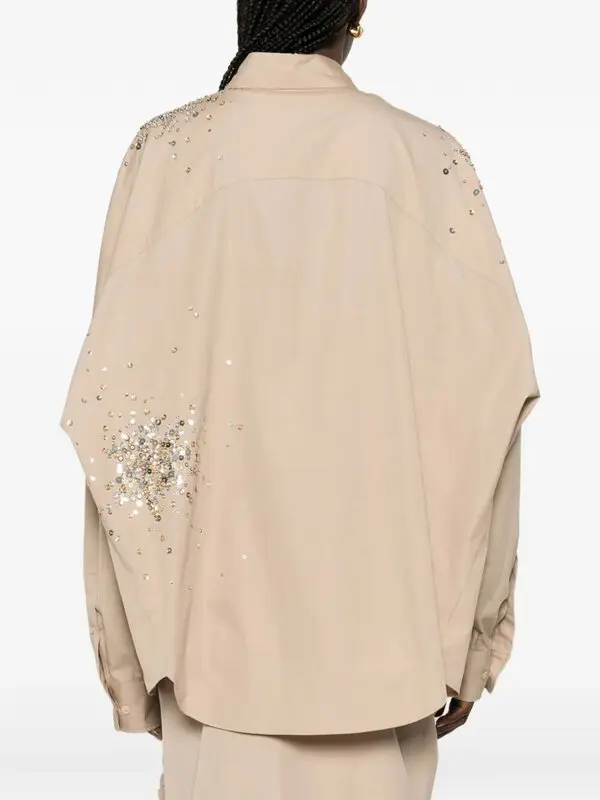Dries Van Noten Embroidered Cotton Shirt