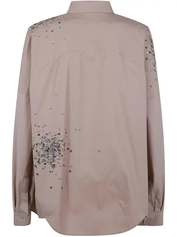 Dries Van Noten Embroidered Cotton Shirt