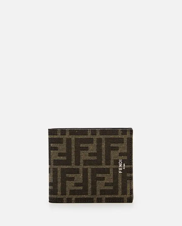 Fendi Bi-fold Jacquard Wallet - Multicolor